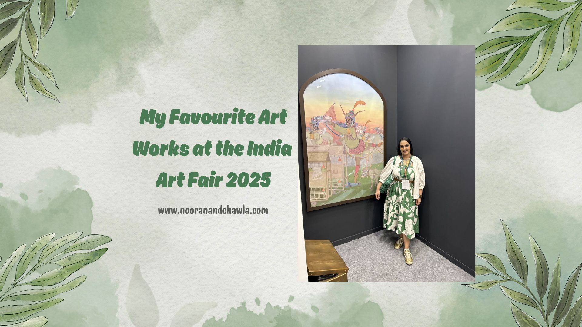My Favourite Art Works at the India Art Fair 2025 - NOOR ANAND CHAWLA